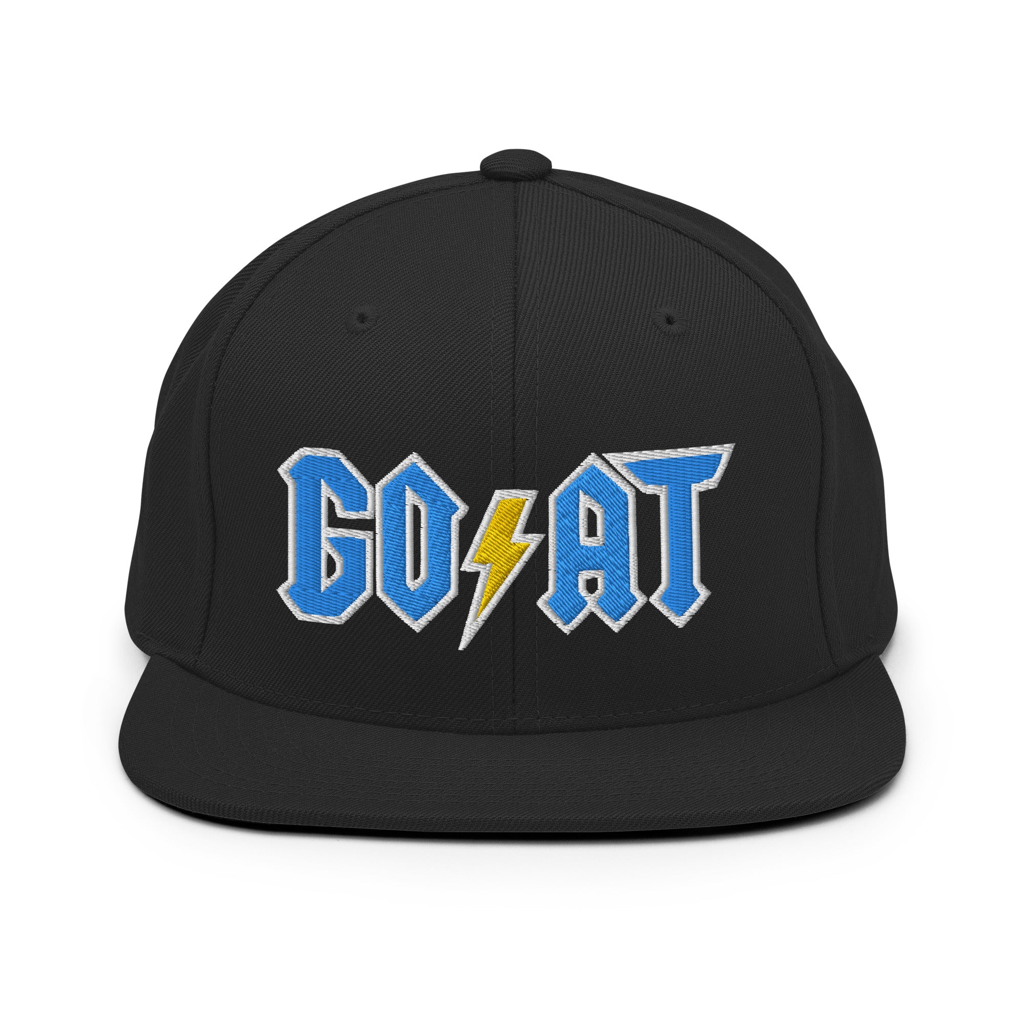 Goat Snapback black/blue embroider Hat – SneakerOutfits