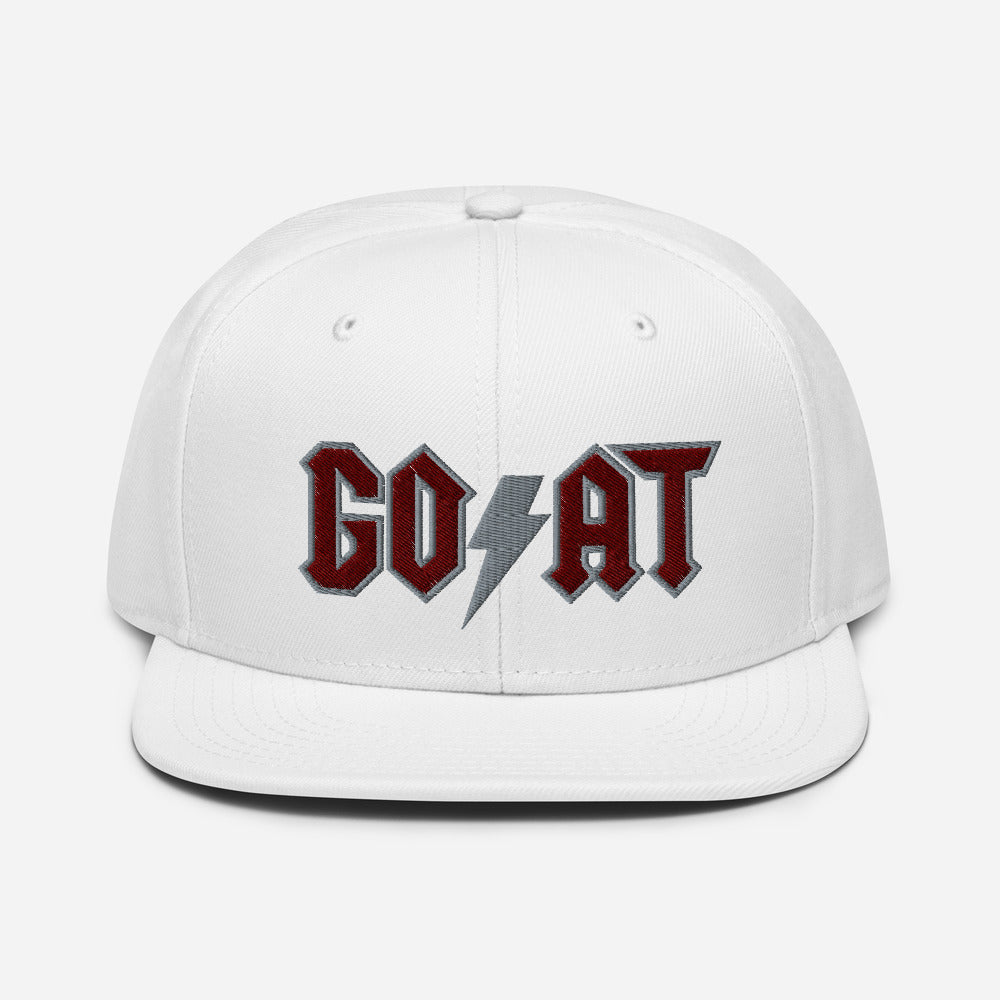 GOAT white Snapback Hat – SneakerOutfits